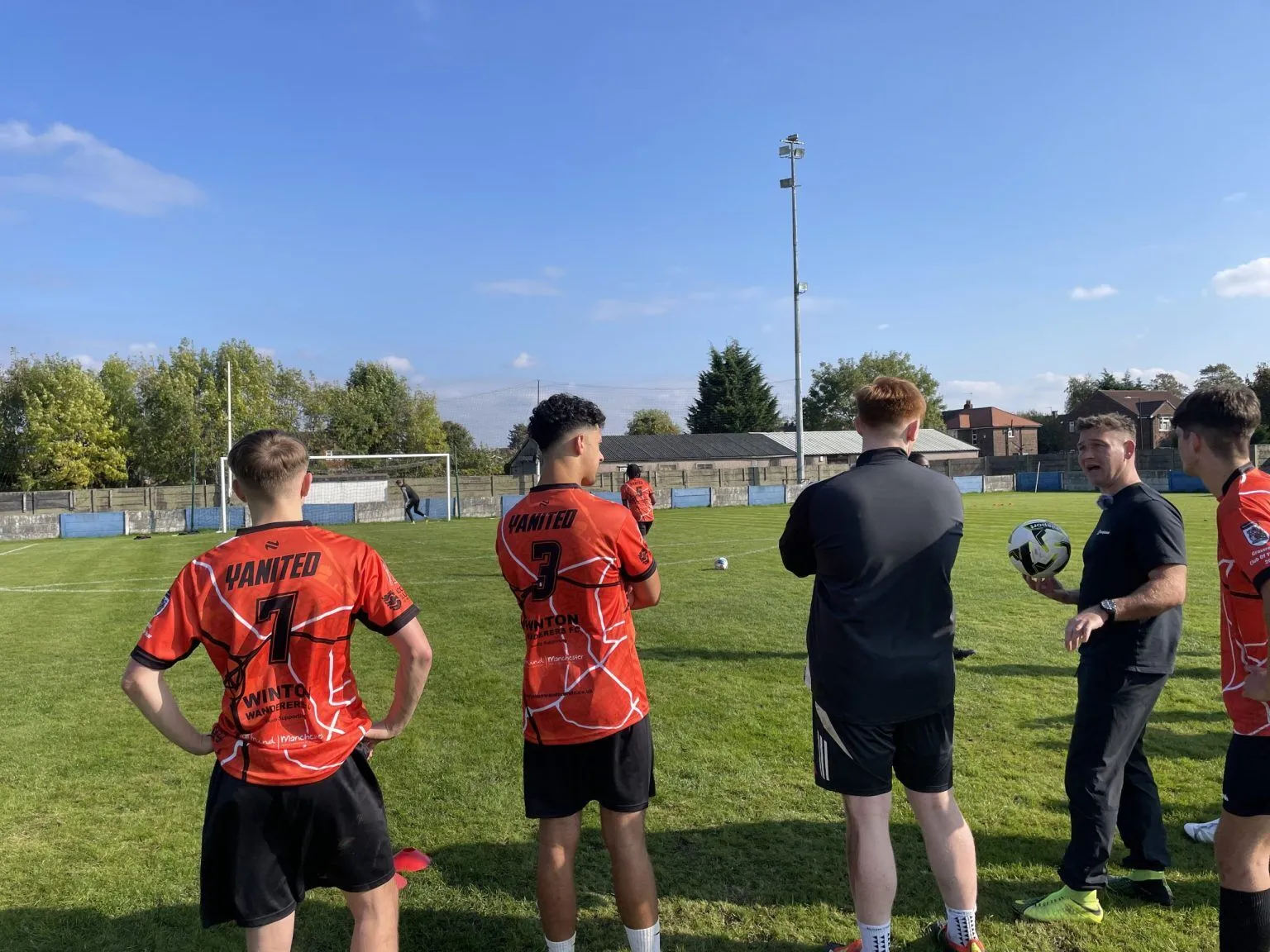 Winton football team taken over by YouTuber Angry Ginge | Salford Now