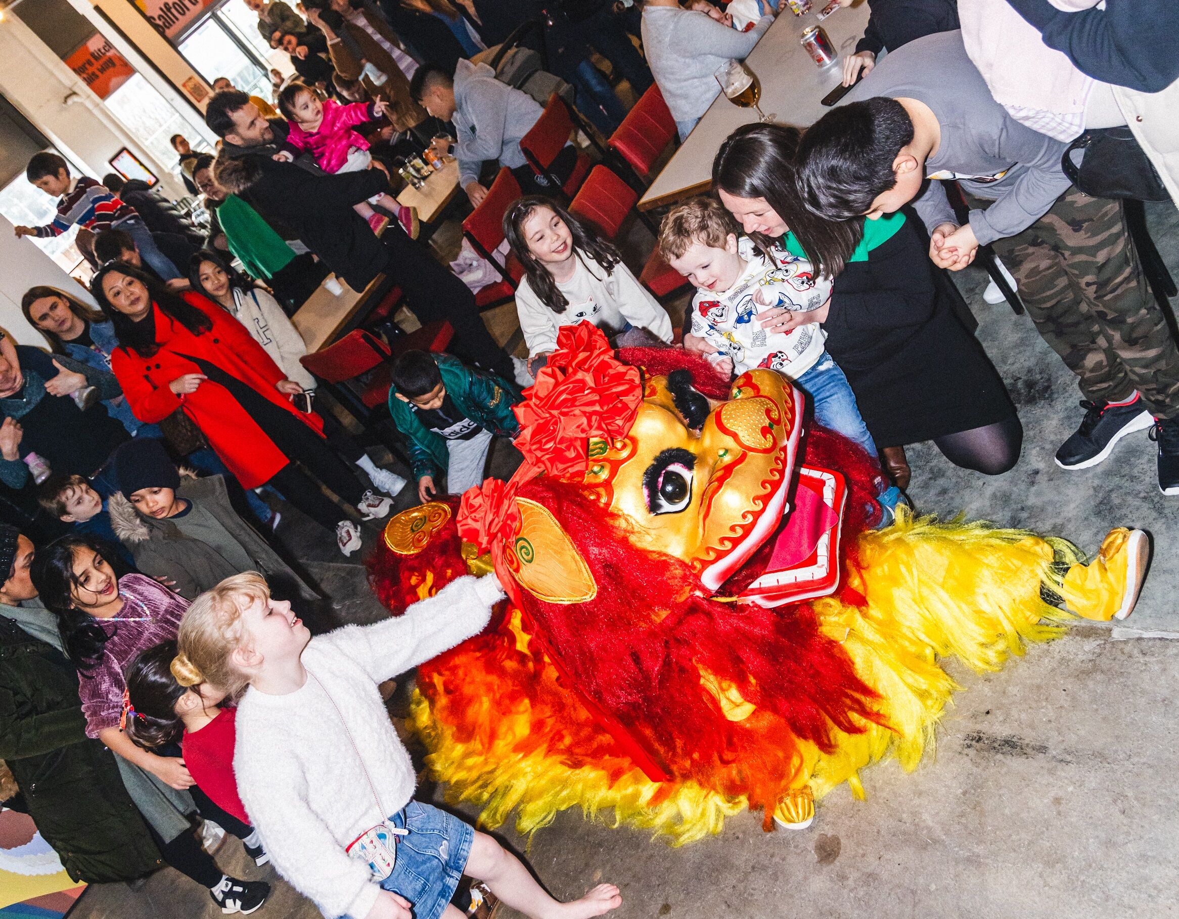 Lunar New Year celebration weekend at Salford Quayside shopping centre ...