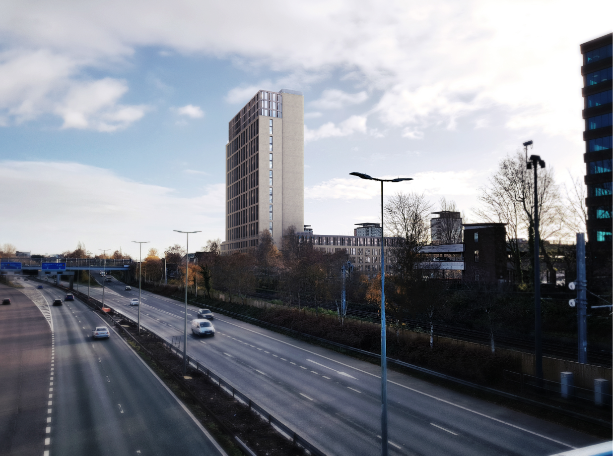 Plans for 23-storey residential tower in Eccles submitted for approval