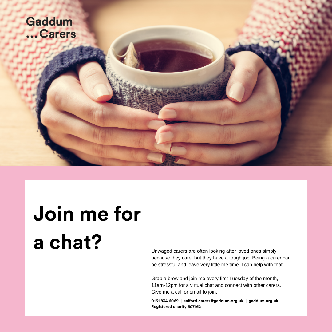 “It gives carers some respite and a space to talk”- Gaddum launches ...