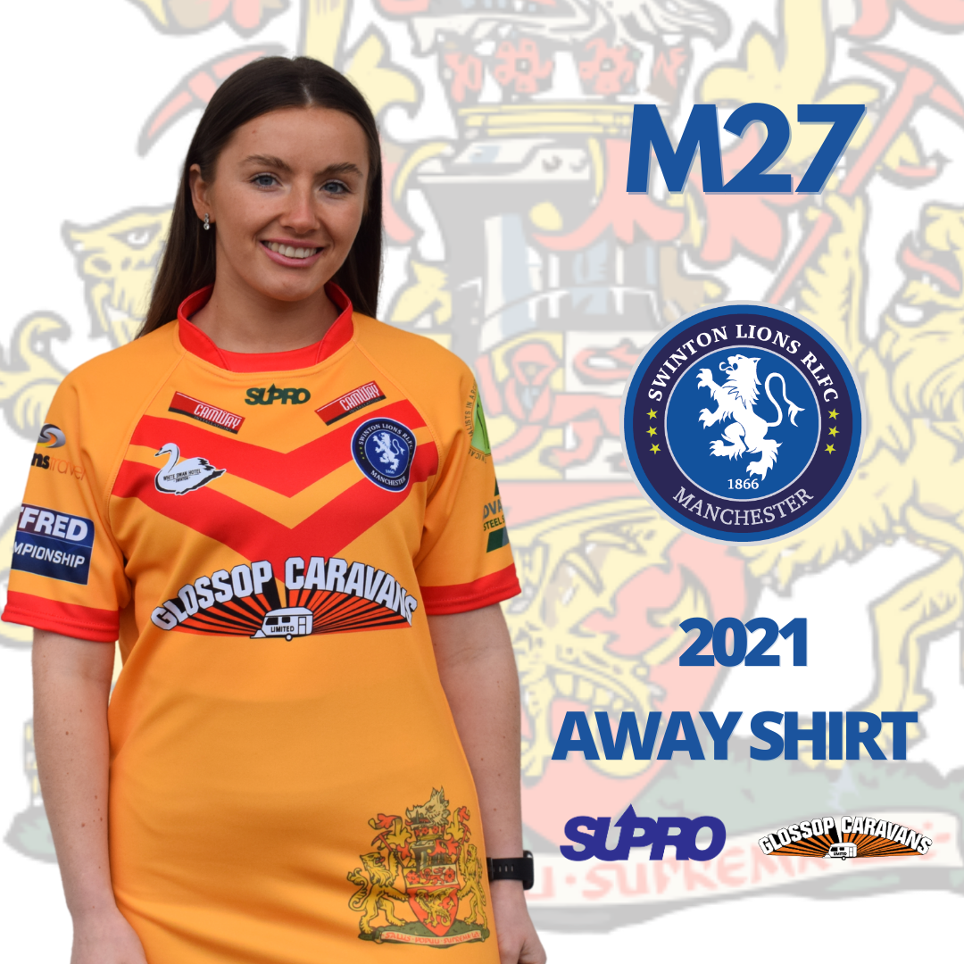 Swinton Lions have released their new playing kits for 2021 | Salford Now