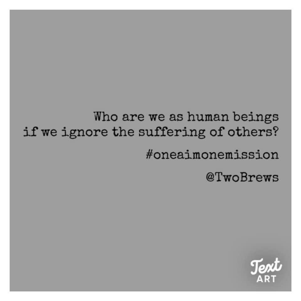 "They come in and offer us support, food, a friend"- Two Brews charity ...