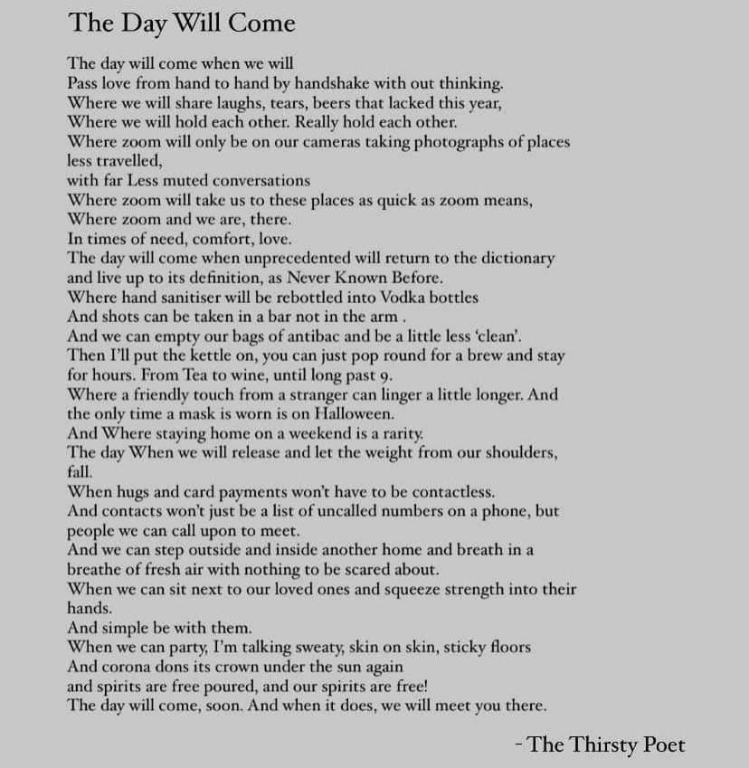 'Girl On The Train' actor has released a new poem to remind people of ...