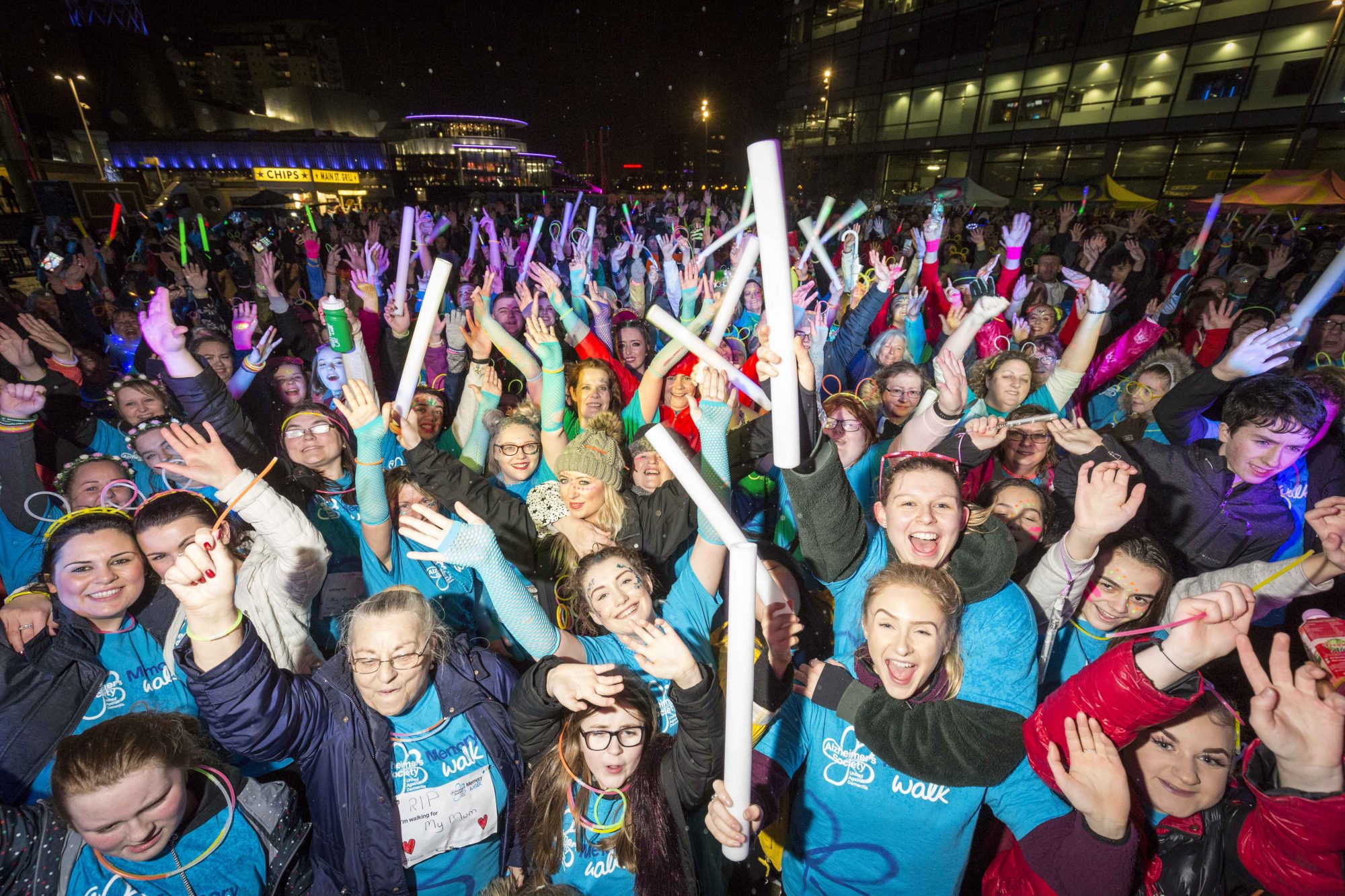 Alzheimer's Society Glow walk set to take place through MediaCityUK ...