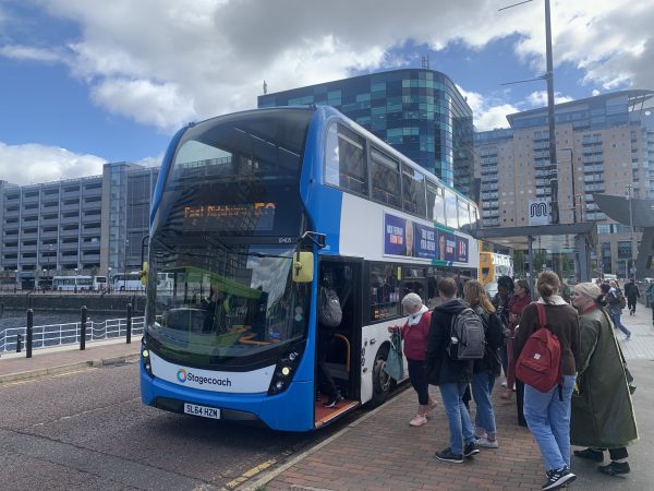 New-look Bee Network buses unveiled | Salford Now