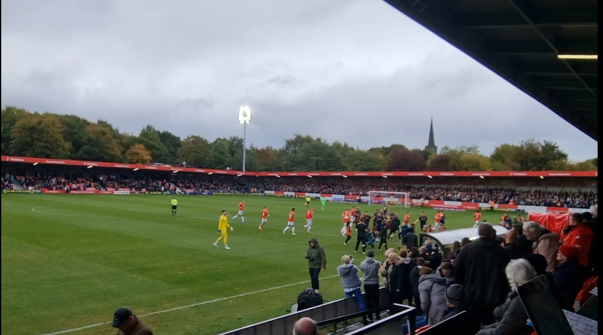Salford City set their record League Two attendance in 1-0 defeat
