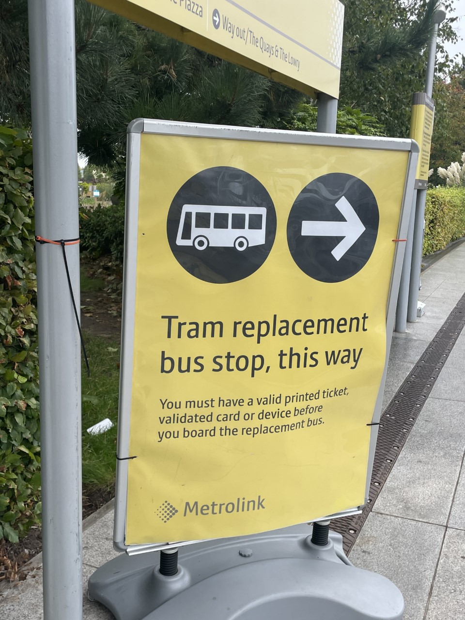 Eccles tram line set to return after three months