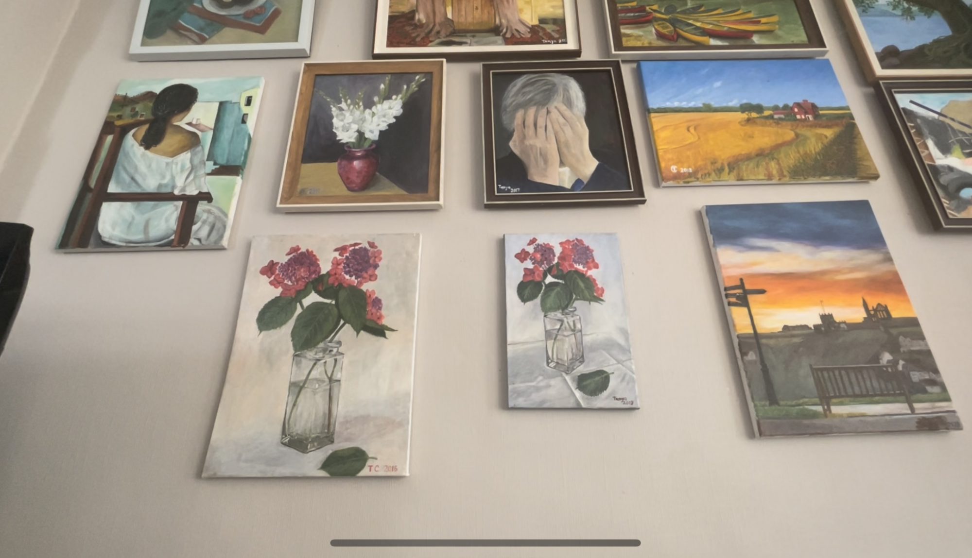 Local Ukrainian resident has her artwork displayed at Broughton Hub
