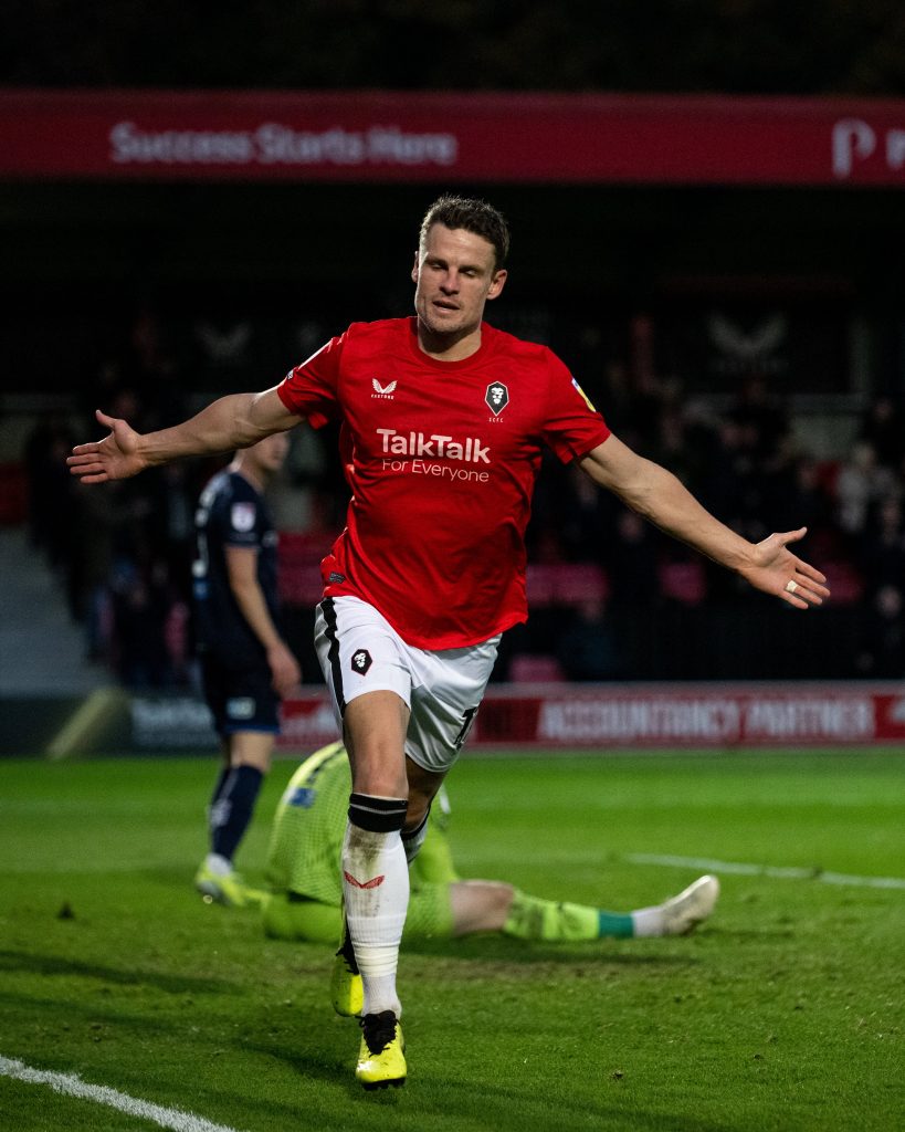 “There’s zero reason to show any sign of panic” – Salford striker Matt ...