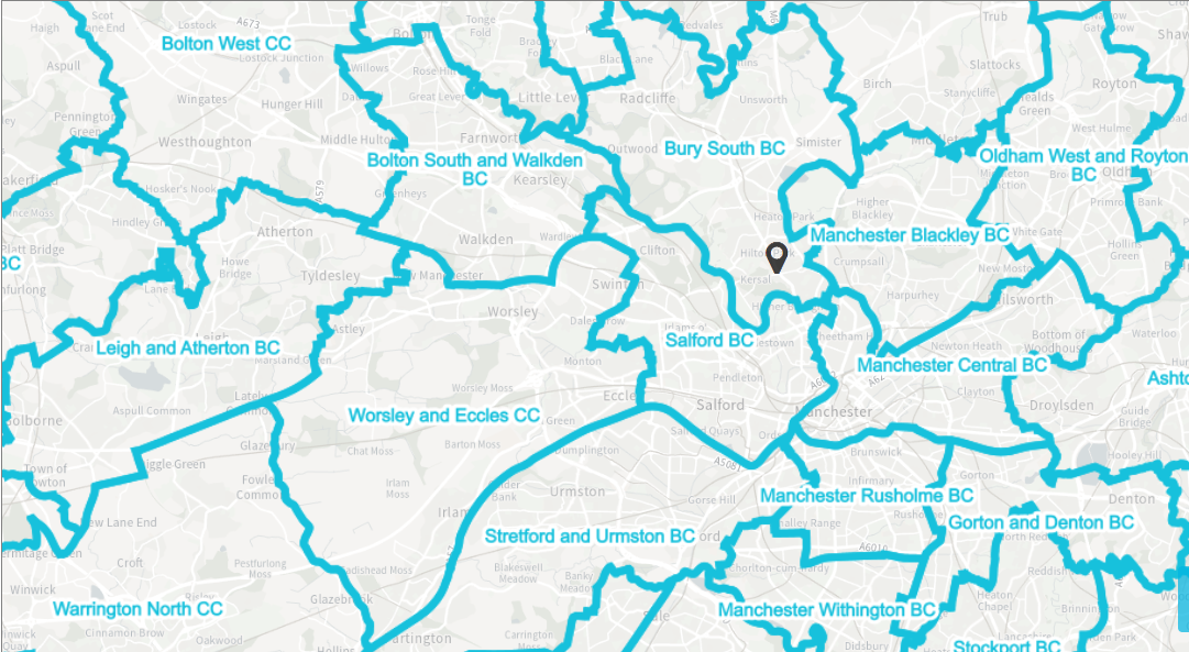 Salford people express disappointment at proposed boundary changes