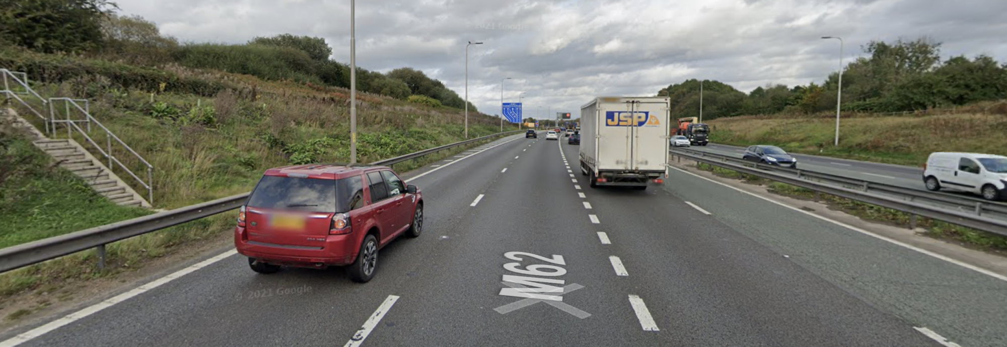 Delays Of Up To An Hour On M62 Near Eccles After Lorry Crash