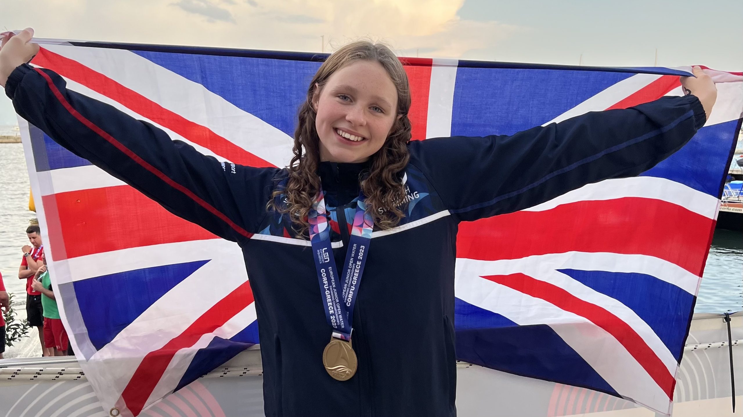 Salford teen swim star Amelie gets the gold | Salford Now