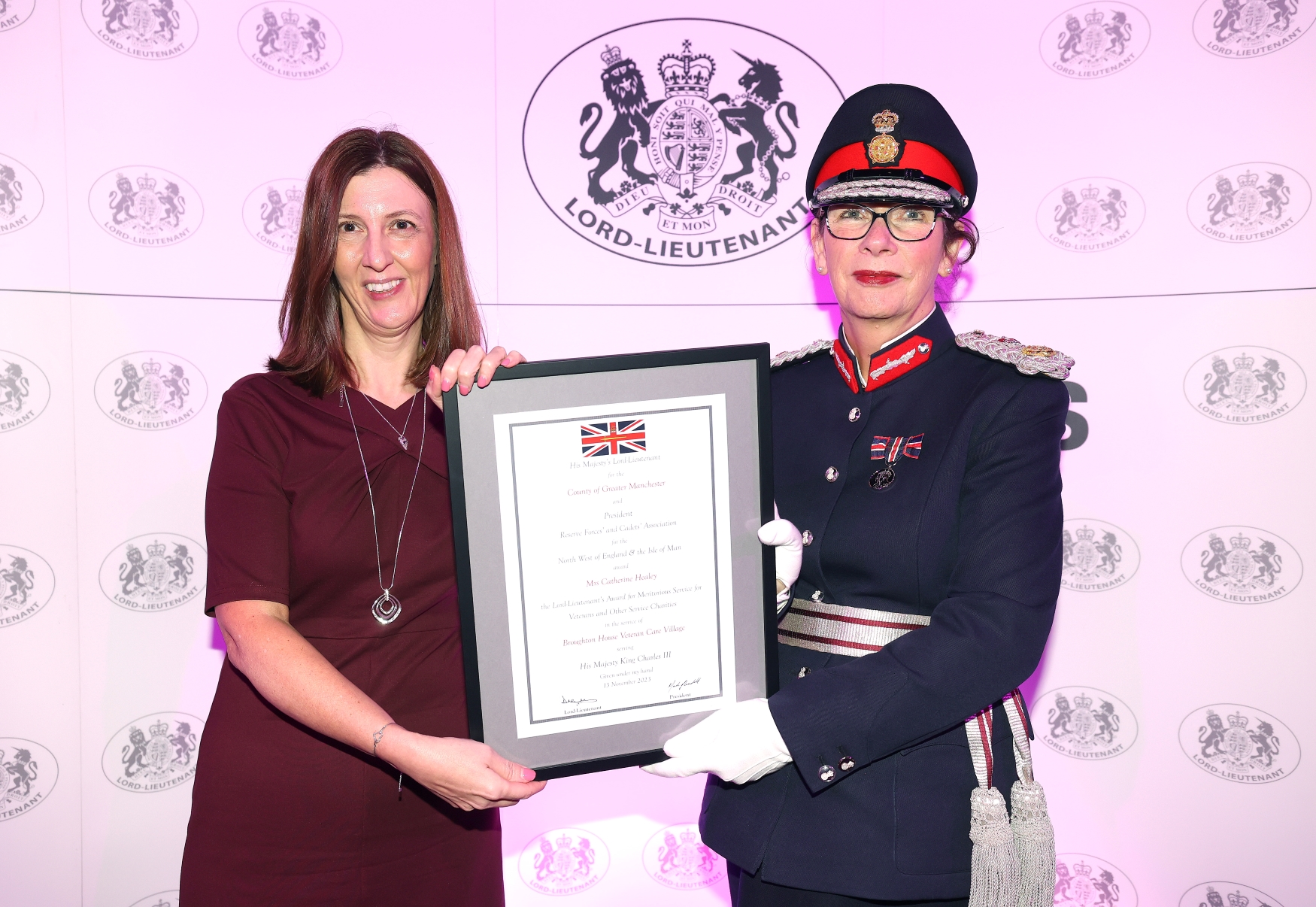 Broughton House director honoured for dedication - "She's loyal ...