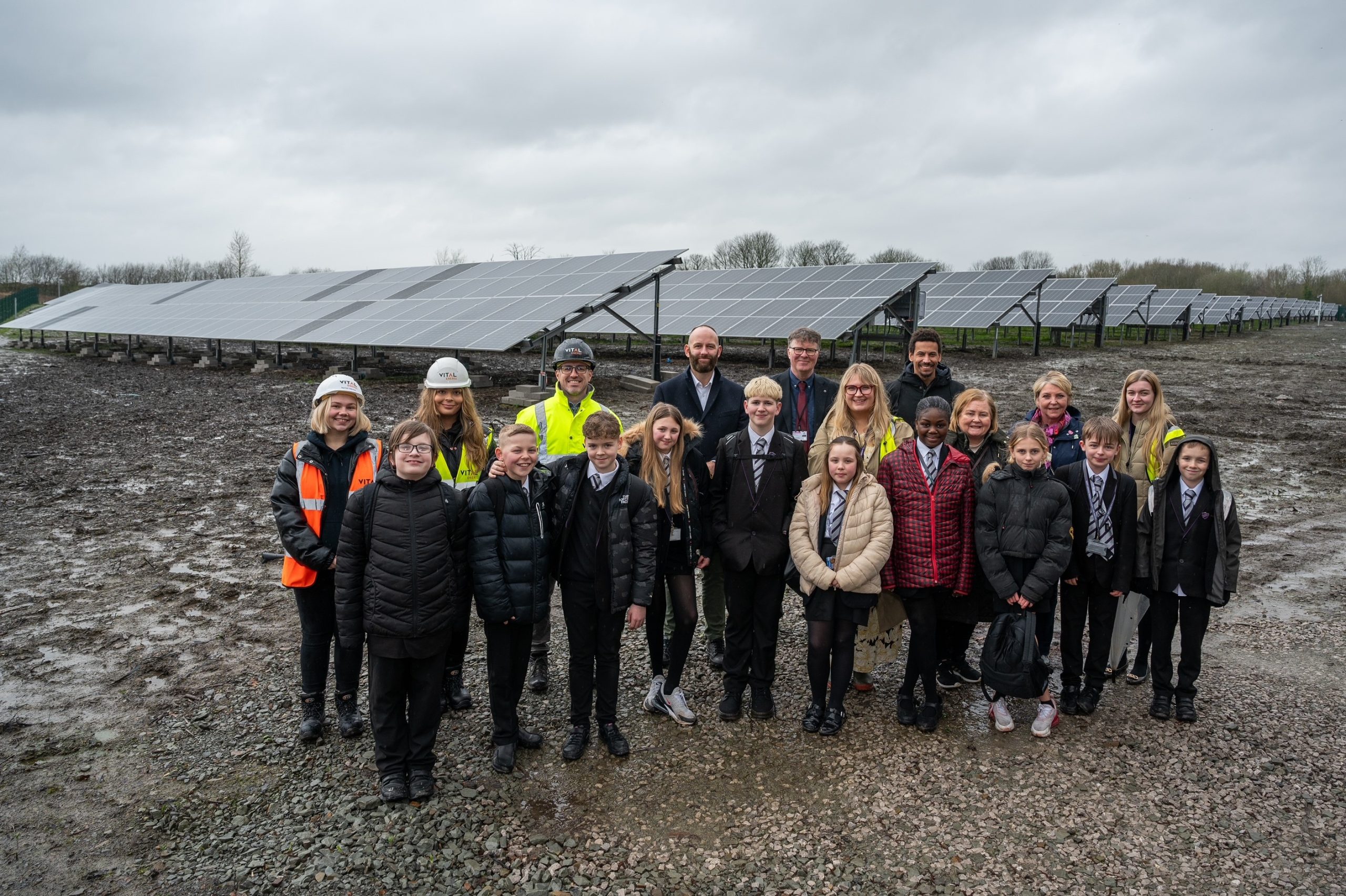 Salford's first solar farm completed in Little Hulton | Salford Now