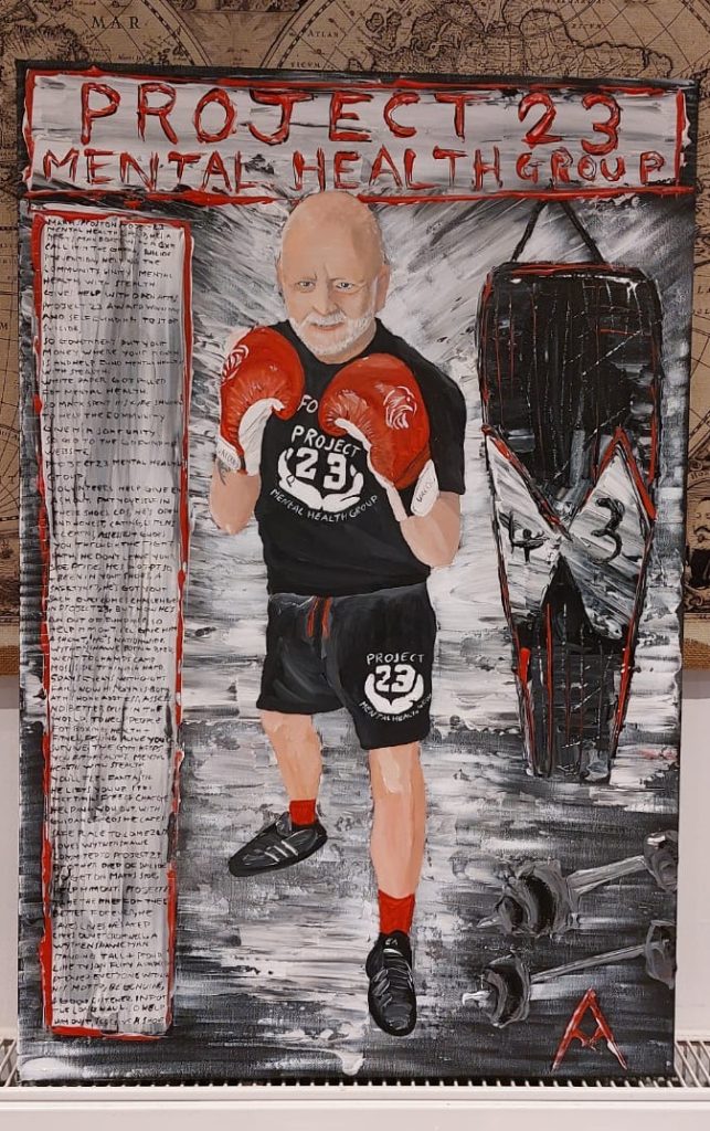 Salford artist's 'urgent appeal' to help raise funds with new painting ...