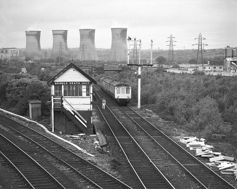 Looking back at Salford's Agecroft Power Station on the day Britain ...