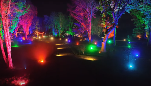 Popular lightshow Glow returns to RHS Bridgewater | Salford Now
