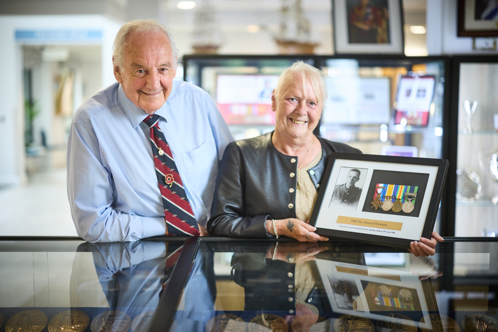 WW1 hero's medal on display at Broughton House museum | Salford Now