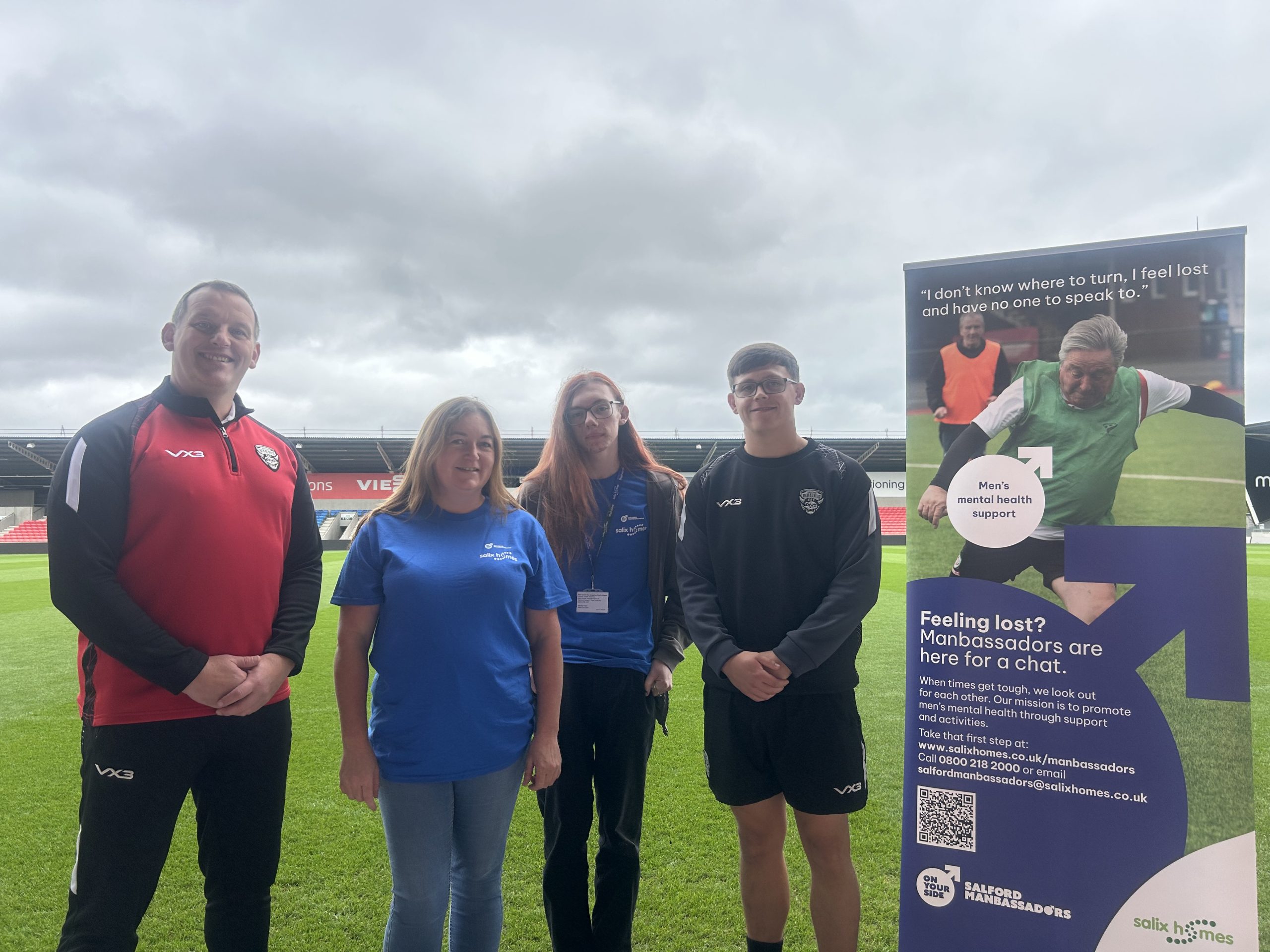 Manbassadors mental health project backed by Salford Red Devils ...